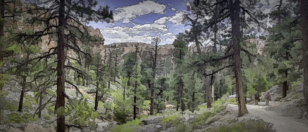 Hiking to the Inside of Bryce Canyon National Park : Battered Suitcase